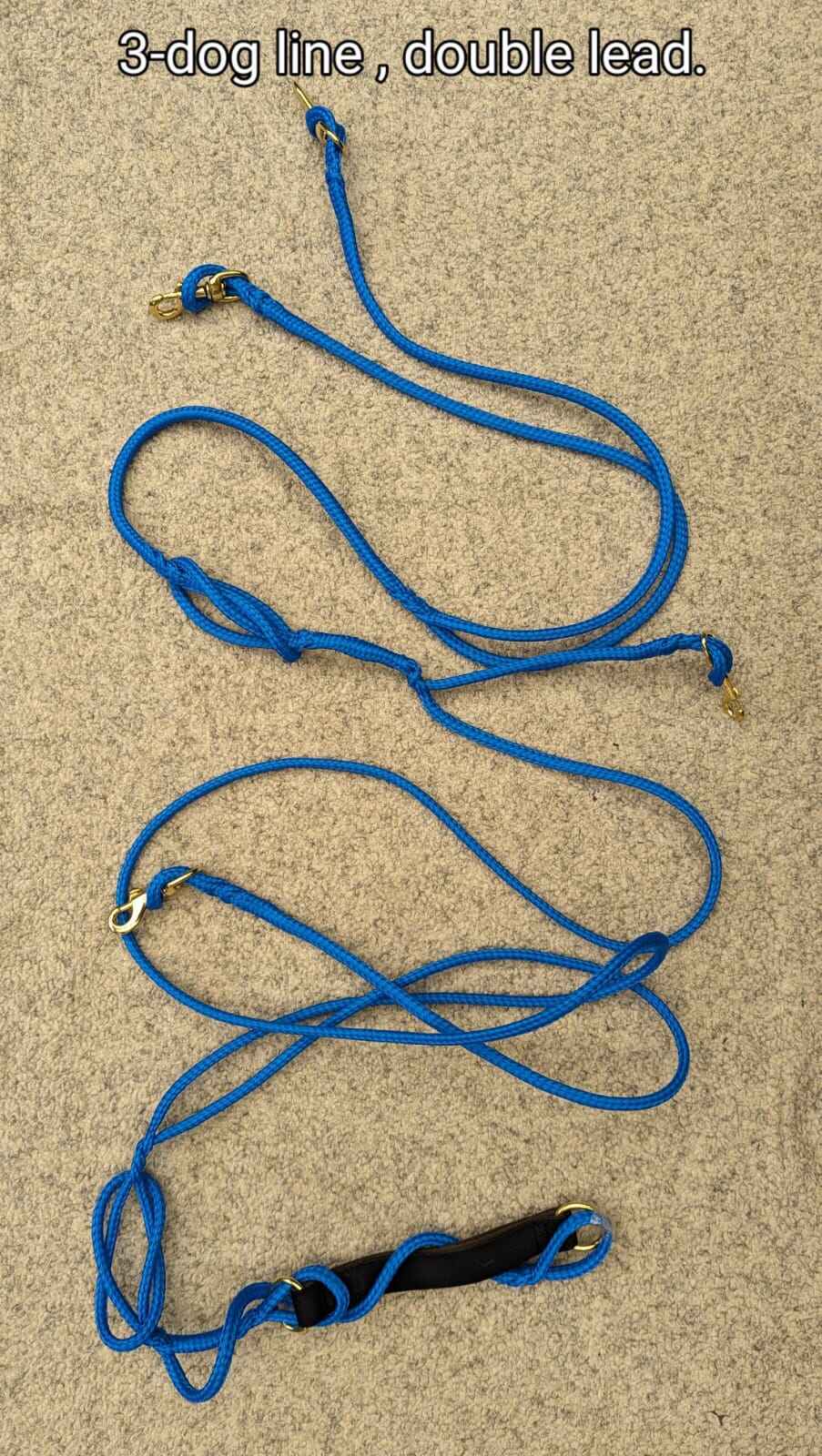 Three Dog Line – 2 in lead – SASS-Dog-Equipment